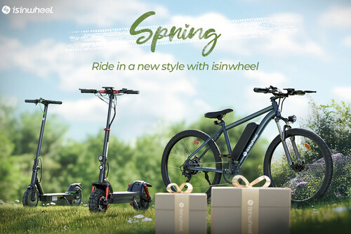 isinwheel startet Spring Sale in ganz Europa