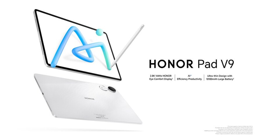 HONOR Introduces the Ultra-thin HONOR Pad V9 at MWC 2025