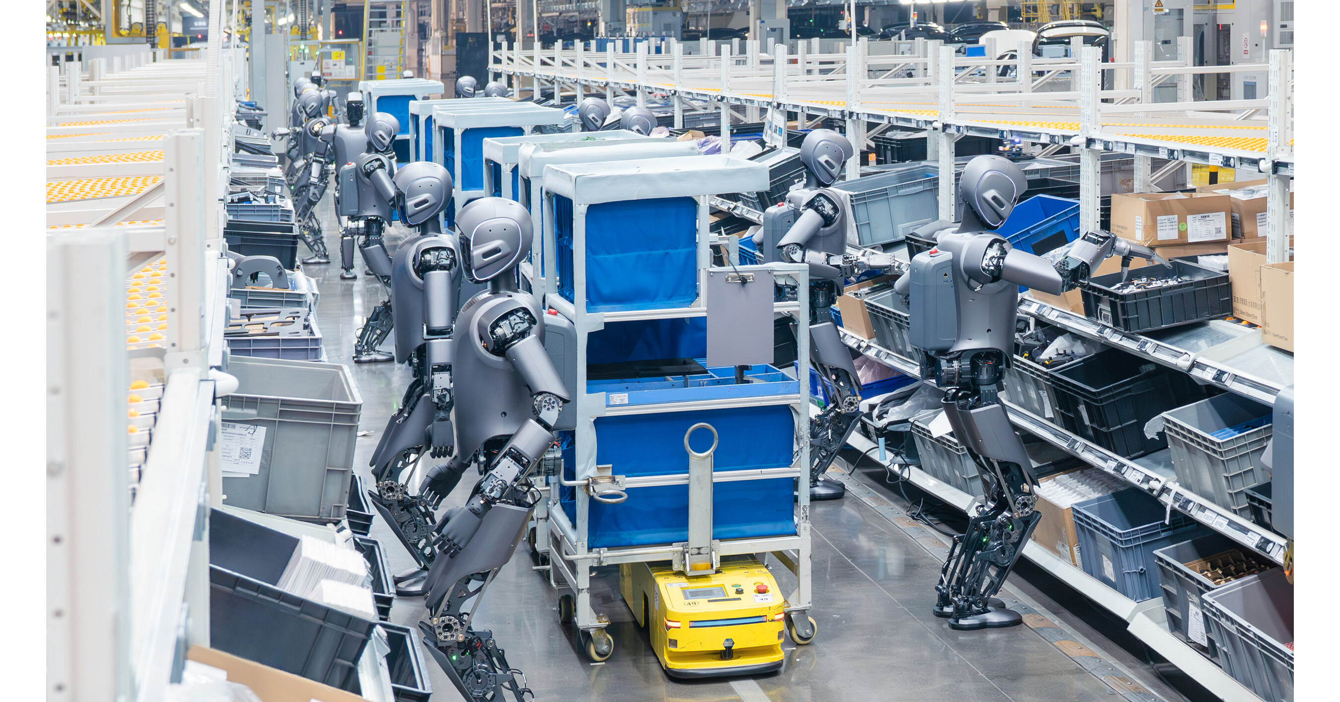 Unleashing Swarm Intelligence: UBTECH Pioneers the World's First Multi ...