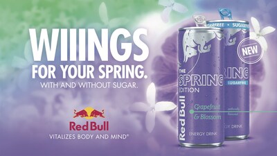 RED BULL® SPRING EDITION GRAPEFRUIT & BLOSSOM: FIRST-EVER U.S. SPRING ...