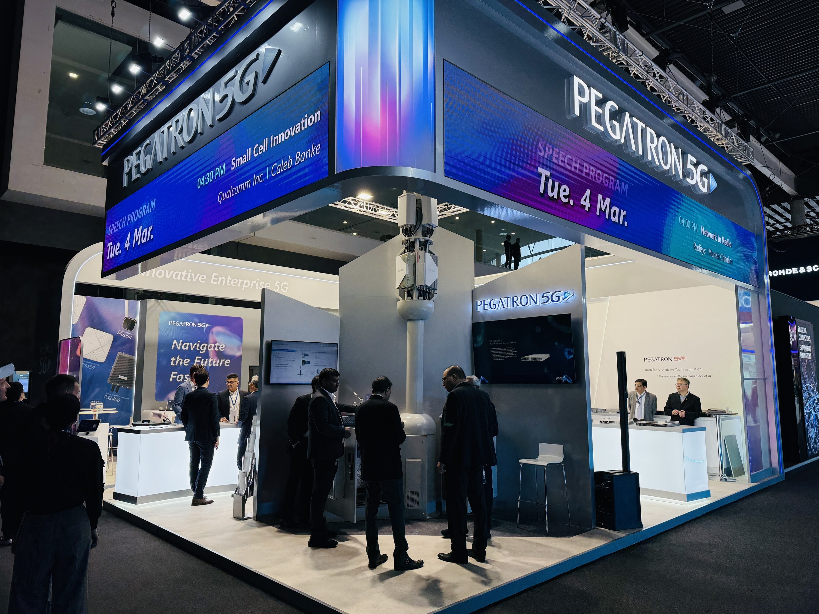 Pegatron 5G with Industrial Partners Optimizes Private Networks at MWC ...