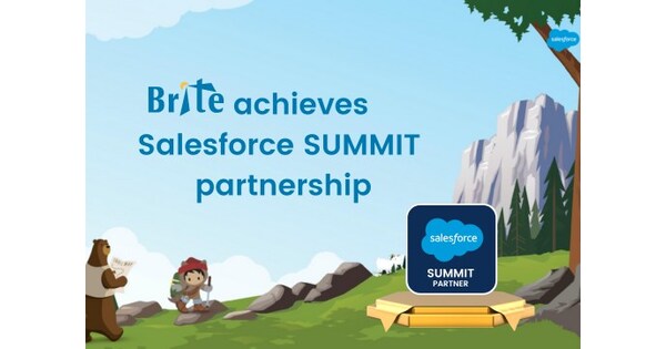Brite Systems Recognized as a Salesforce Summit Partner