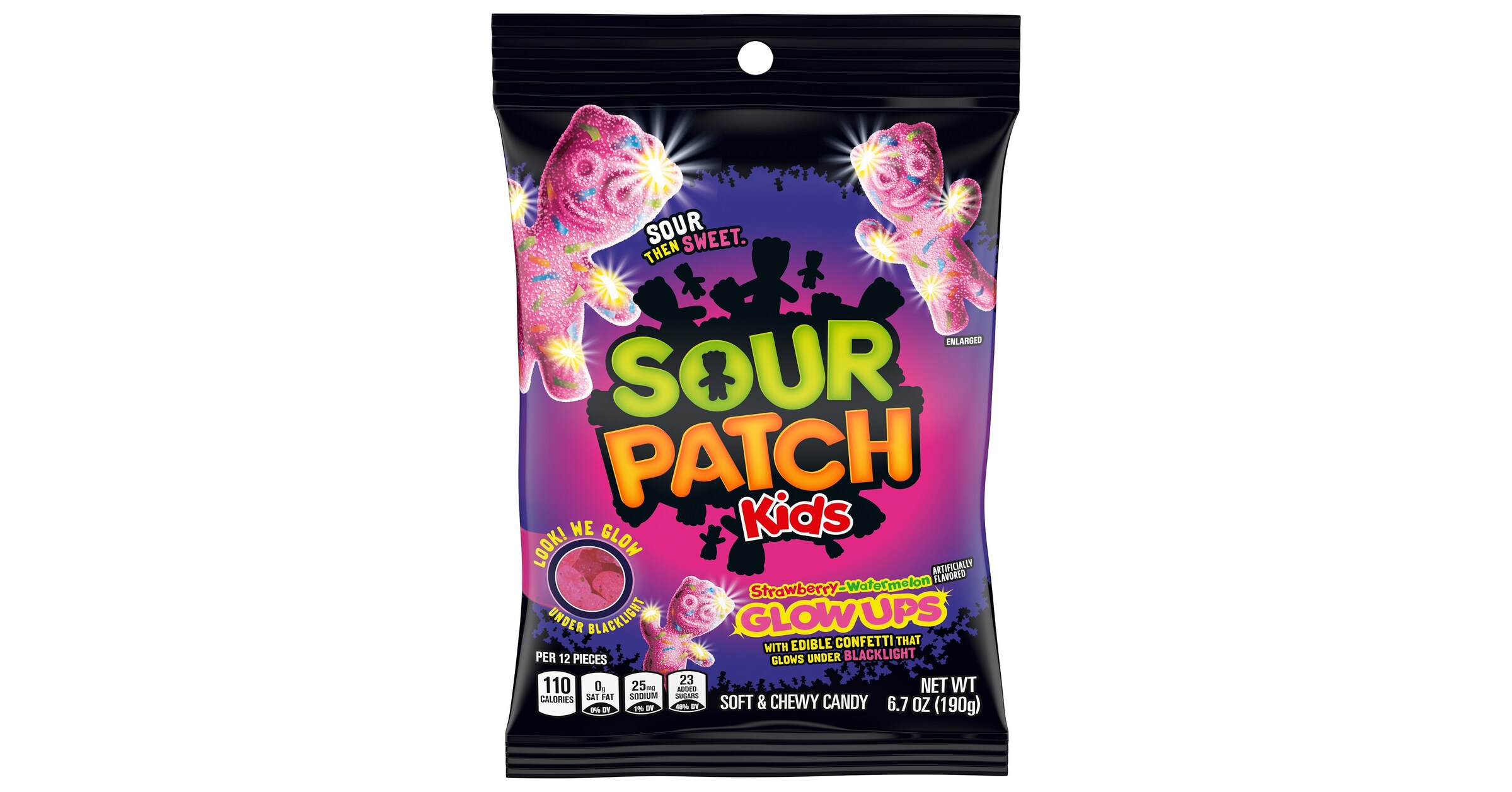 SOUR PATCH KIDS® Introduces Glow Ups: The First-Ever Gummy Candy that ...