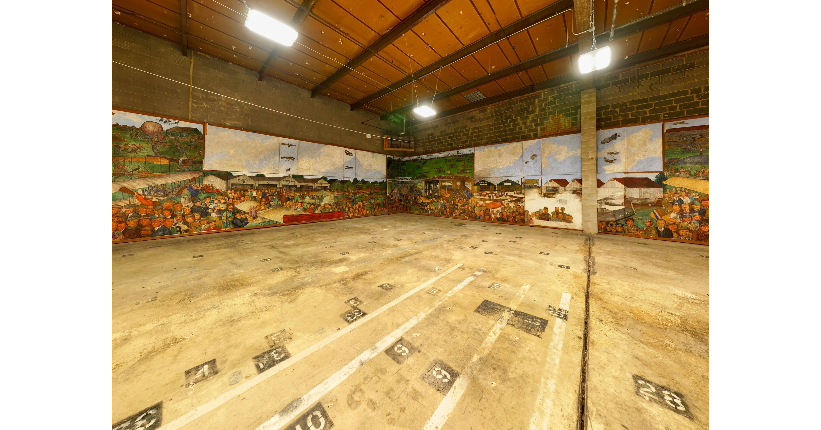 Vaughn College Donates Aline Rhonie Aviation Mural from the 1930's to ...