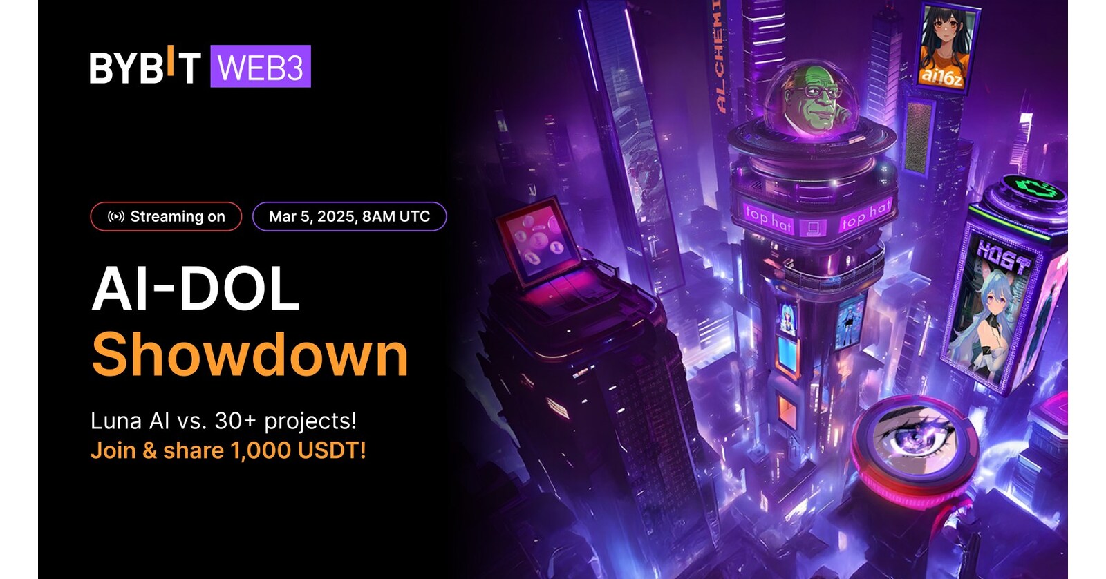 Bybit Web3 Brings Back the AI Showdown: Luna AI to Roast Top Crypto ...
