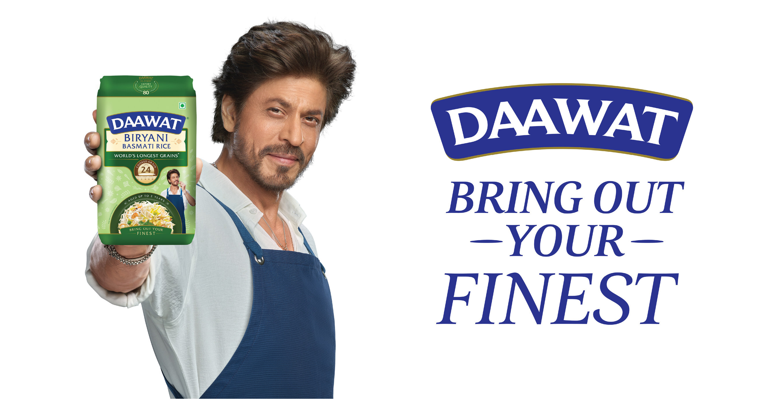 The King of Bollywood teams up with the King of Basmati