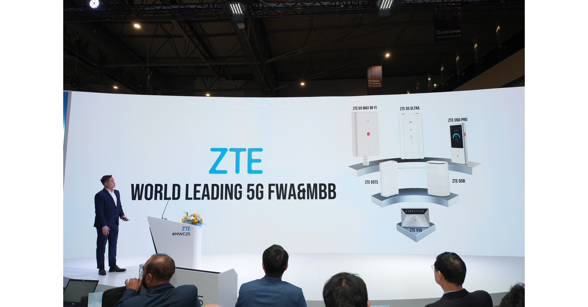 ZTE refuerza su liderazgo mundial en 5G FWA y MBB en el MWC Barcelona 2025