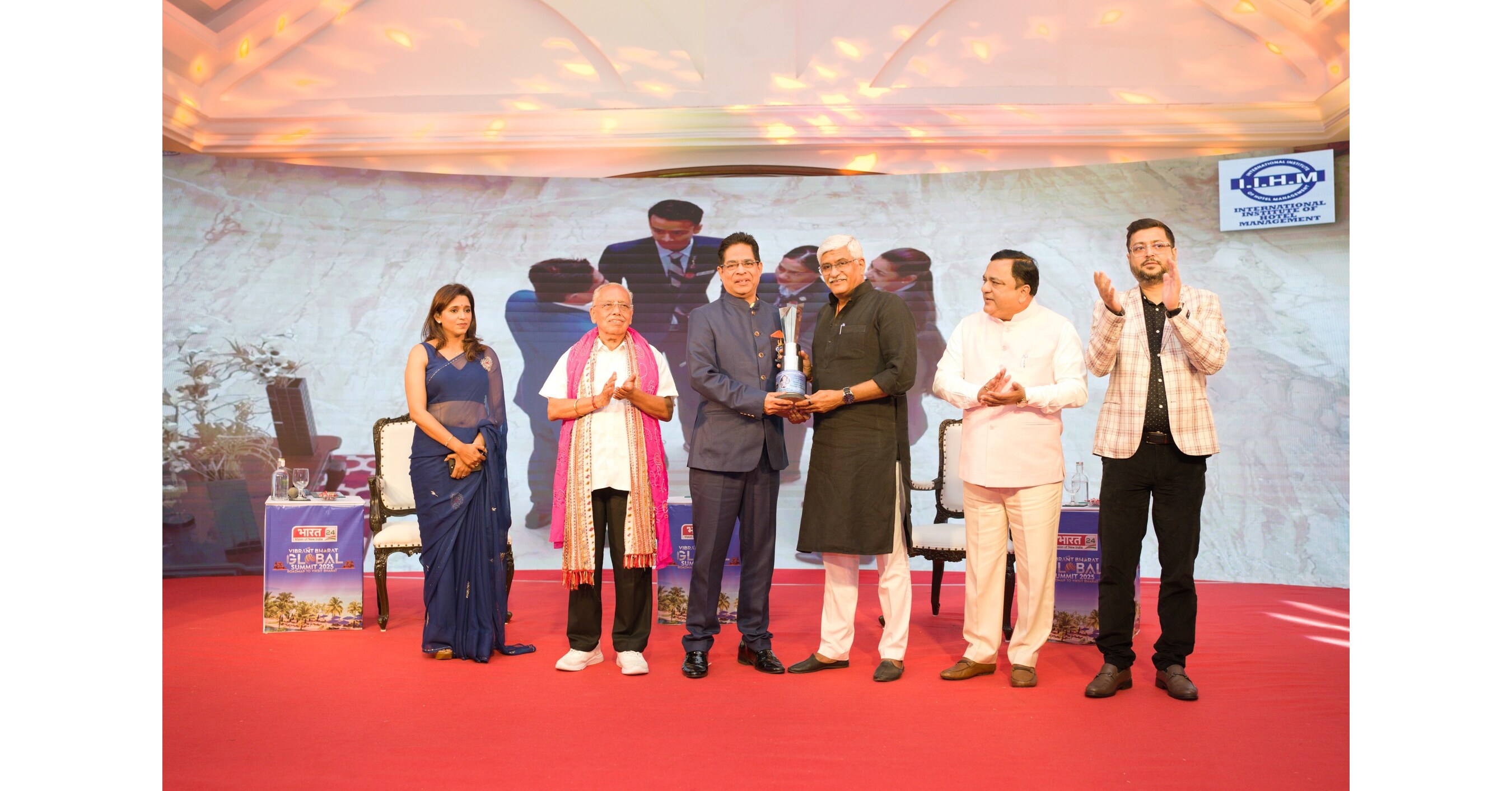 IIHM Founder Suborno Bose Receives Lifetime Achievement Award for Hospitality and Education from ...