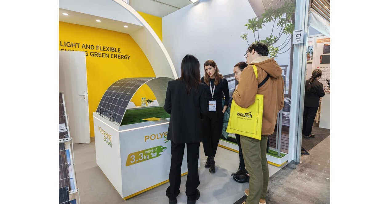 Polyshine Solar Unveils New Generation of Lightweight Flexible PV ...