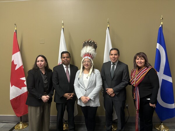National Indigenous leaders and Canada sign a letter of intent to advance the national space for ...