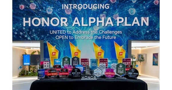 HONOR ALPHA PLAN impresiona en el MWC 2025