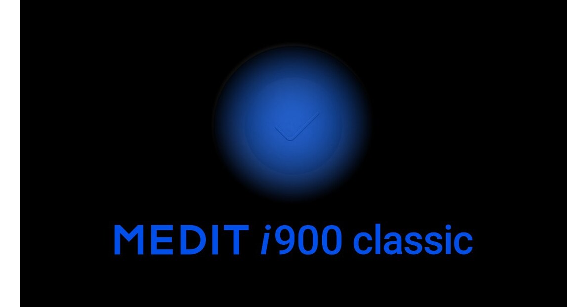 Medit pronta para lançar um novo scanner intraoral, Medit i900 classic