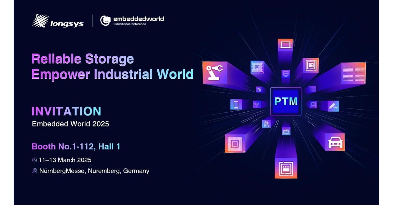 Longsys to Showcase High-Reliability Storage Innovations at Embedded ...
