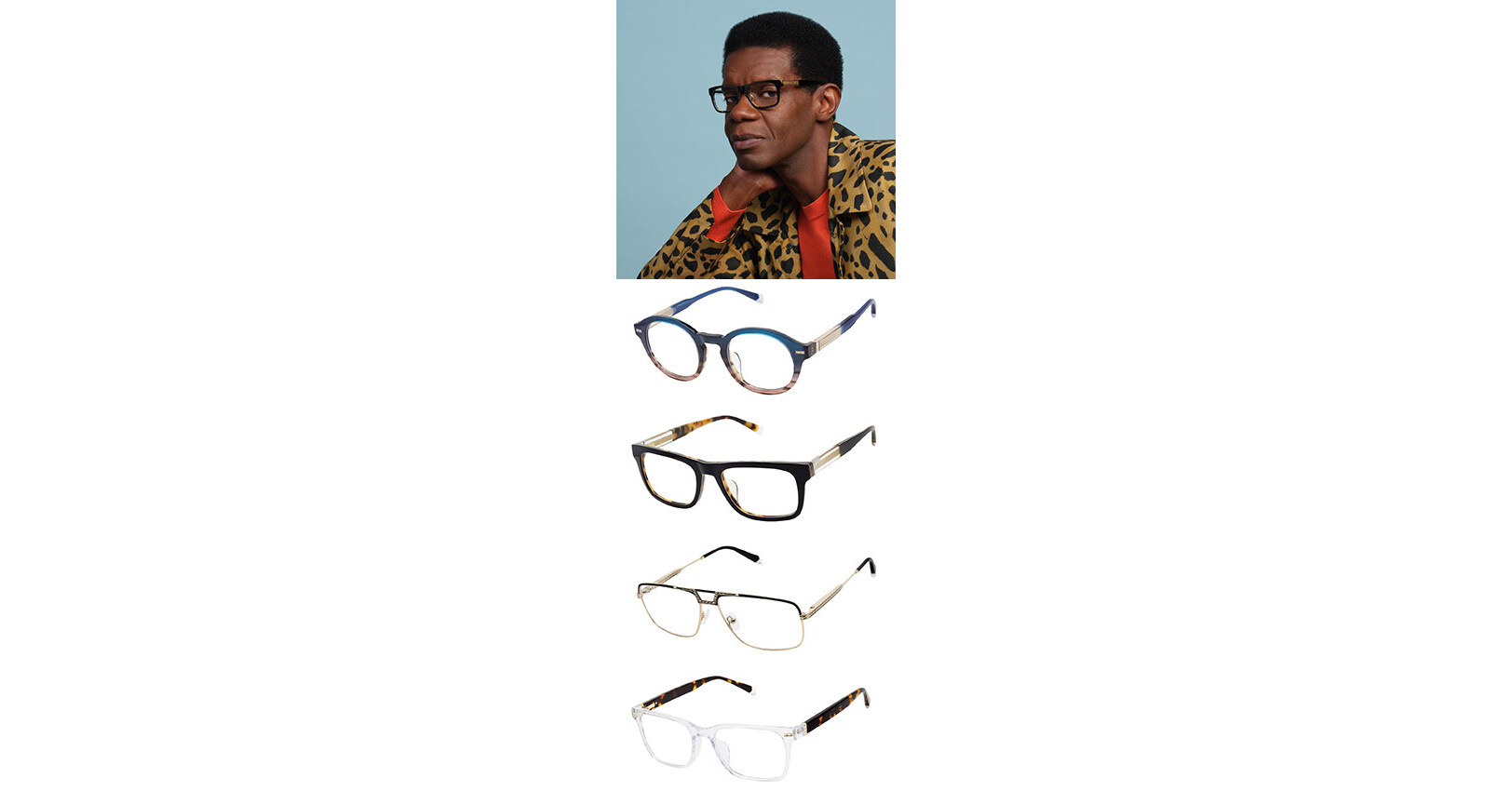Tura Introduces Glemaud x Tura Men's Eyewear