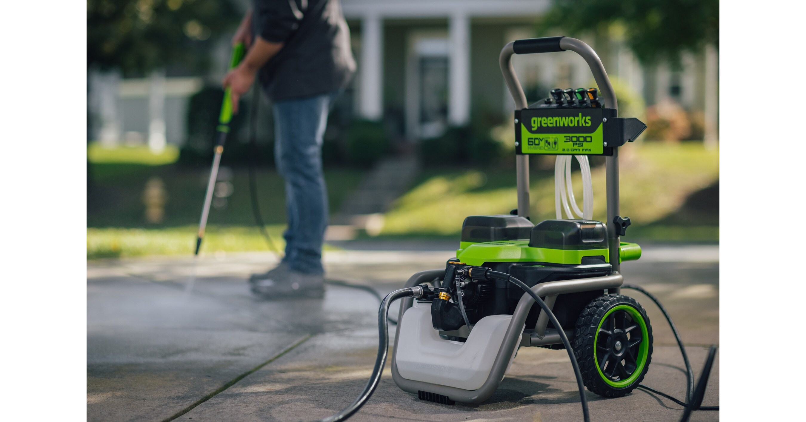 Greenworks Unveils Most Powerful Hybrid Electric Pressure Washer with Unmatched Portability