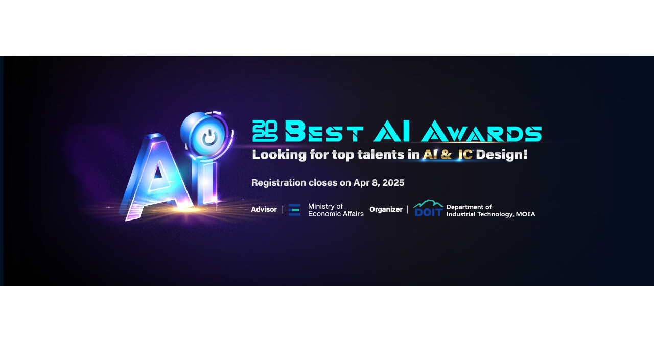 Taiwan Launches "Best AI Awards 2025" with NT$1M Grand Prize to Attract ...