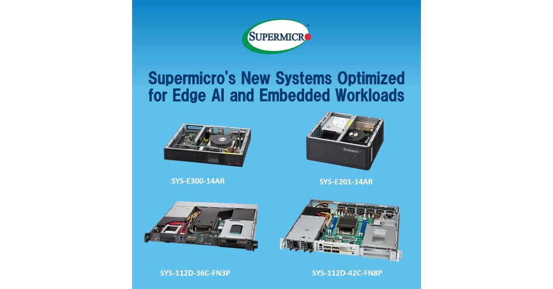 Supermicro Brings Superior Performance and Efficiency to AI at the Edge