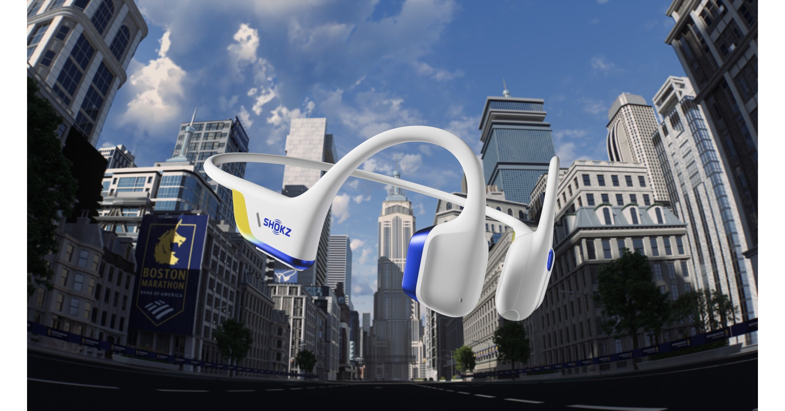 Shokz Named as Official Headphone Partner of Boston Marathon® presented ...