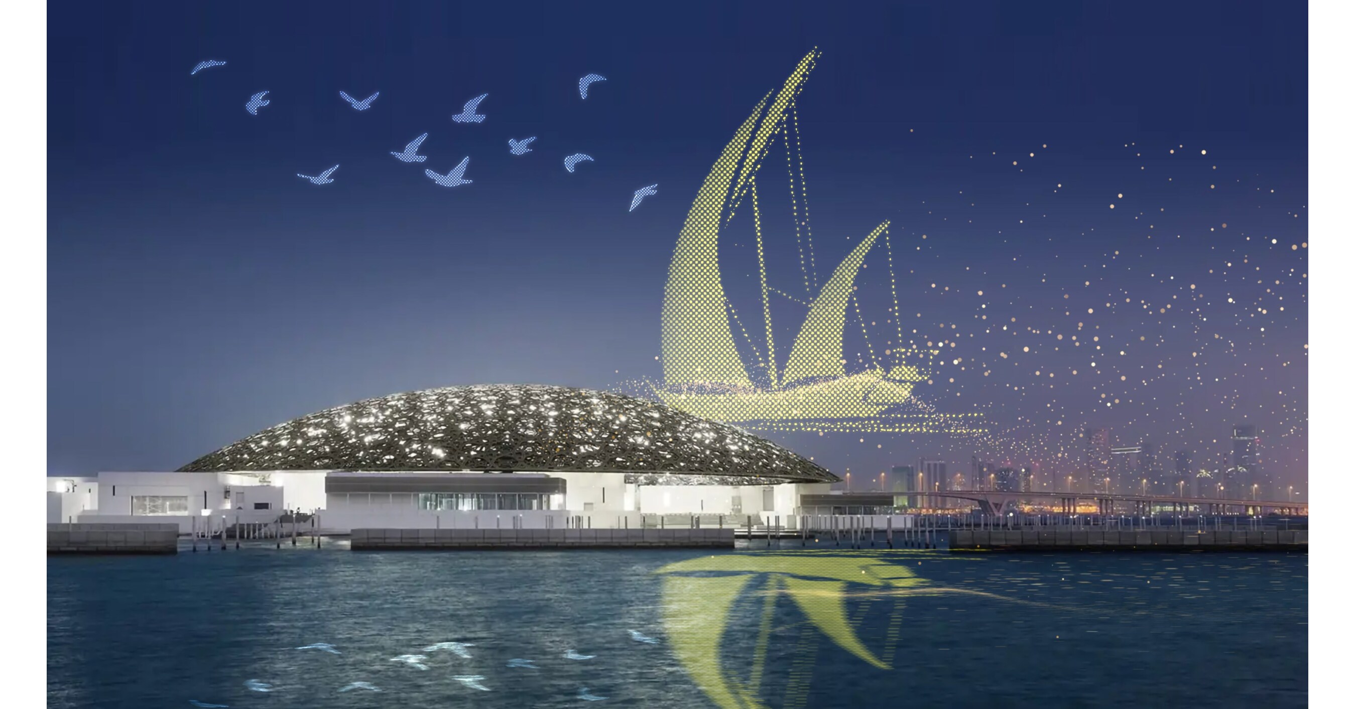 Abu Dhabi to introduce the world's largest drone light show, elevating ...