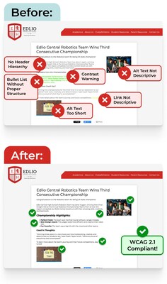 Edlio Unveils AI-Powered Accessibility Tool for K-12 Schools