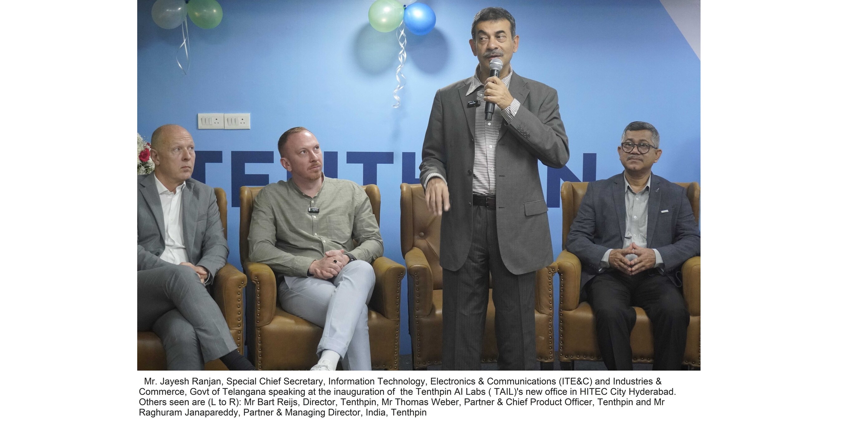 Tenthpin Launches AI Labs (TAIL) in the heart of Hyderabad's Life ...