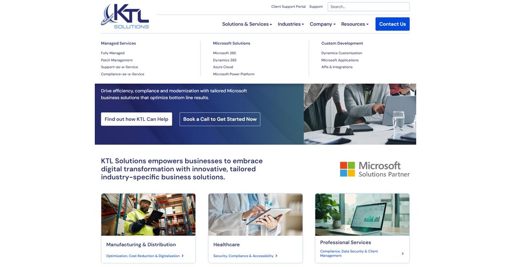 KTL Solutions Launches a Fresh, User-Friendly Website