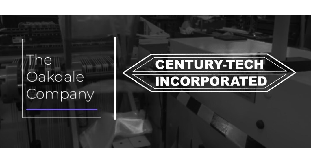 The Oakdale Company Acquires Century-Tech, Inc., A Packaging Machinery ...