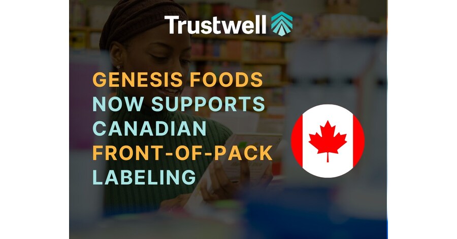 Trustwell Expands Genesis Foods to Support Canadian Front-of-Pack ...