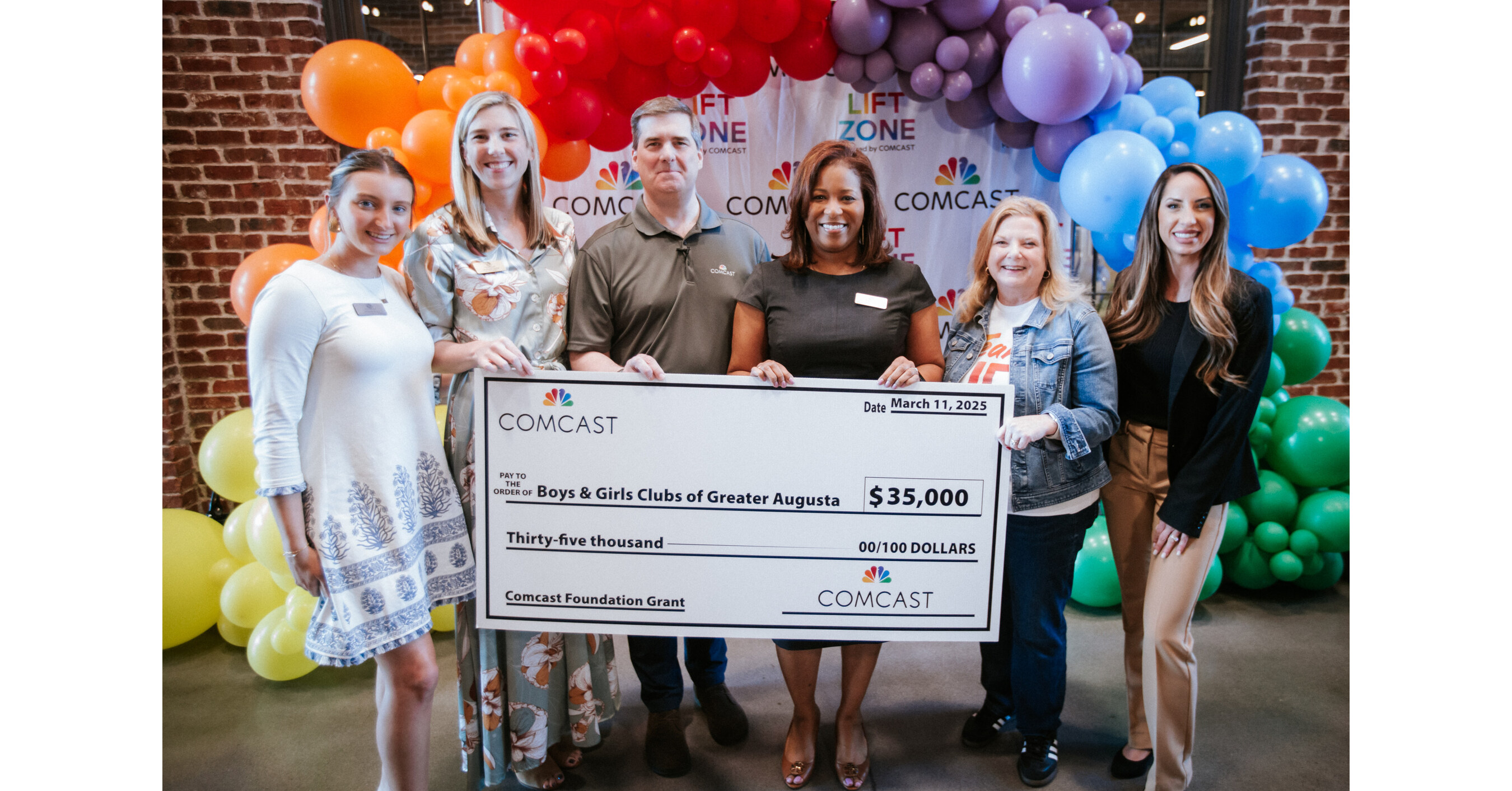 Comcast Brings Day of Giving to Augusta Communities