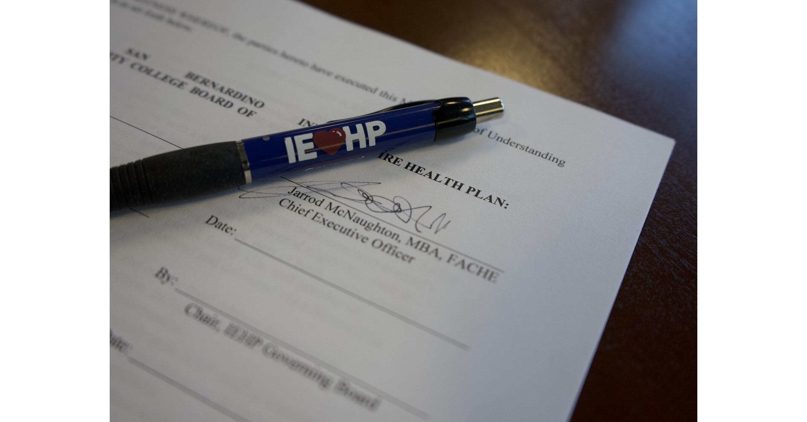 IEHP, California Community College system and San Bernardino Community ...