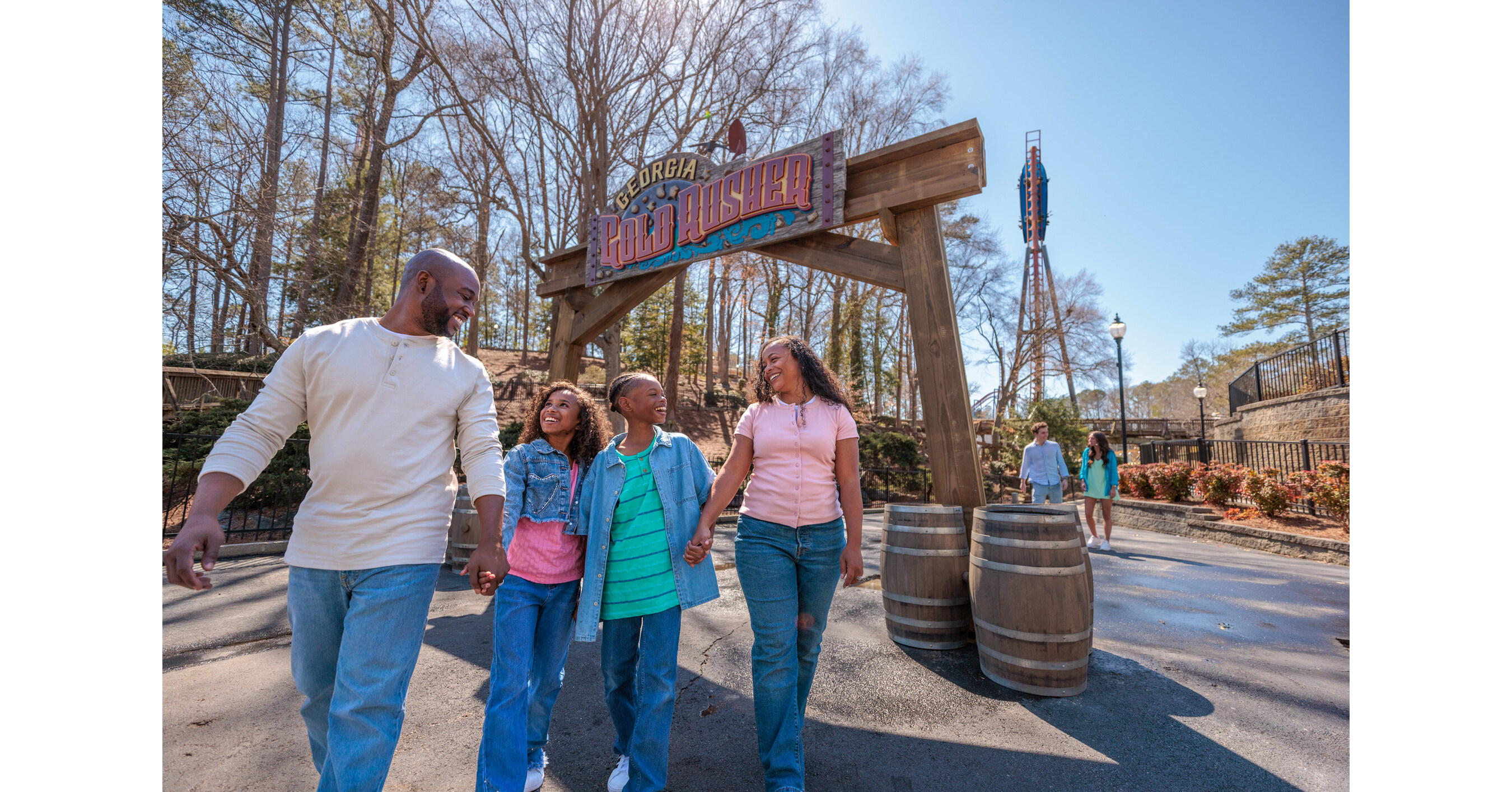 Six Flags Over Georgia Opens Season with Debut of New Roller Coaster ...