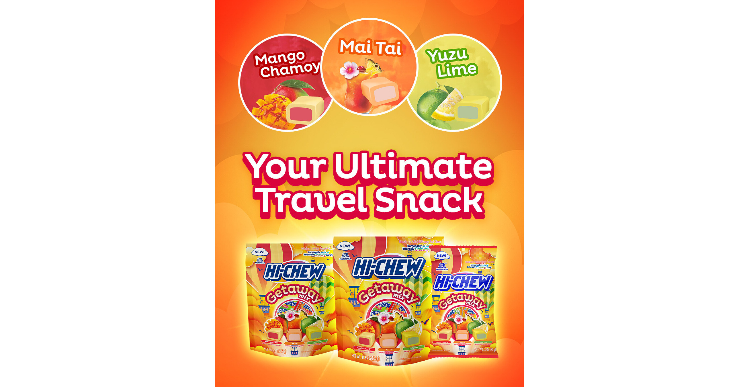 HI-CHEW® Introduces New Getaway Mix and Brings an Immersive Pop-Up ...