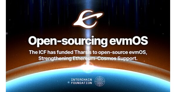 Interchain Foundation Funds Tharsis Labs to publish evmOS open-source ...