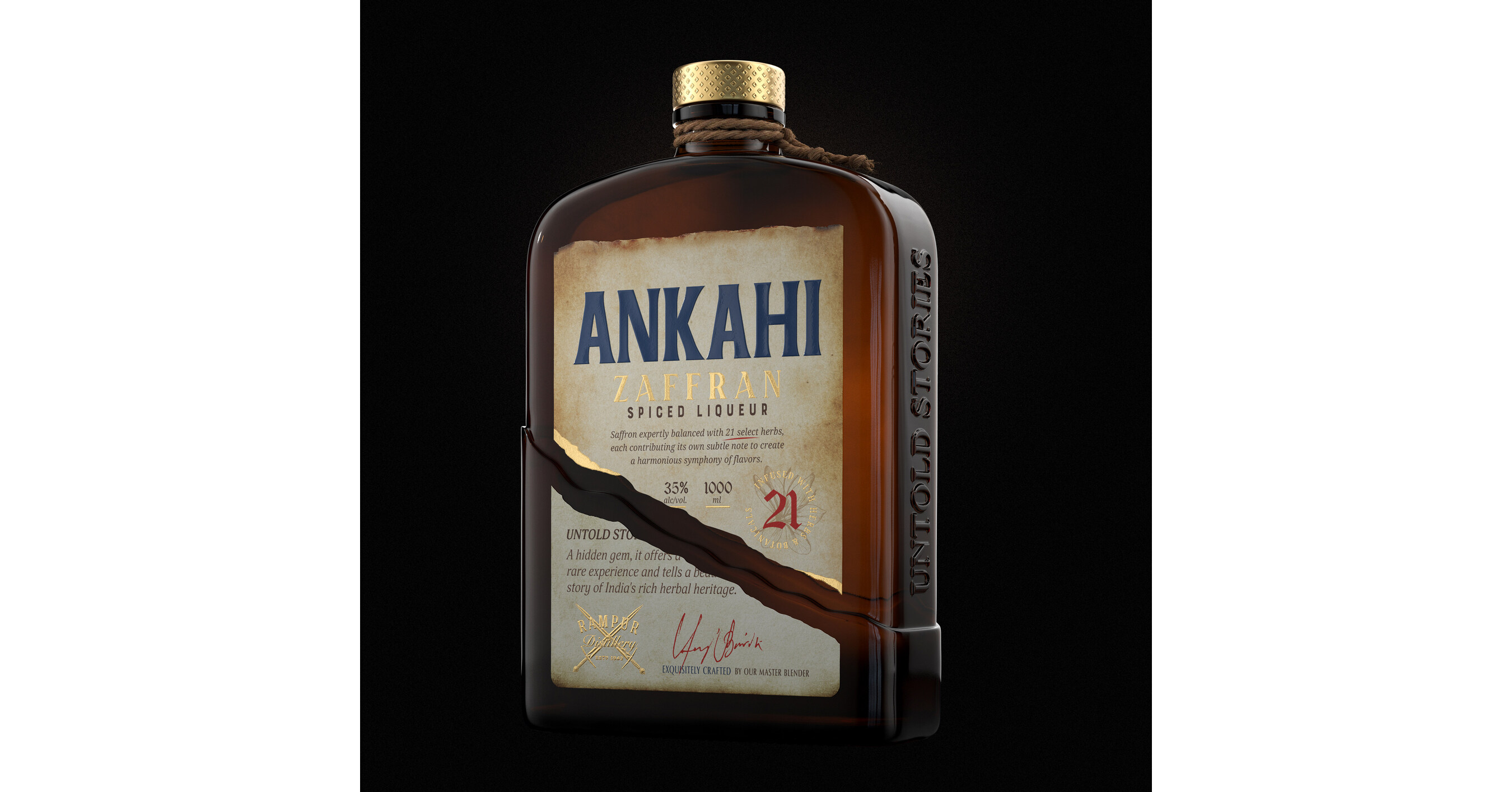 Radico Khaitan's Rampur Distillery Unveils Ankahi Zaffran Spiced ...
