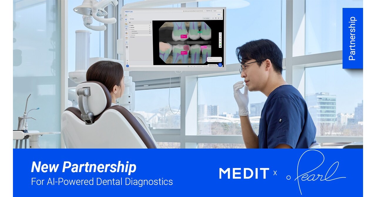 Pearl Partners with Medit to Enhance AI-Powered Dental Diagnostics in ...