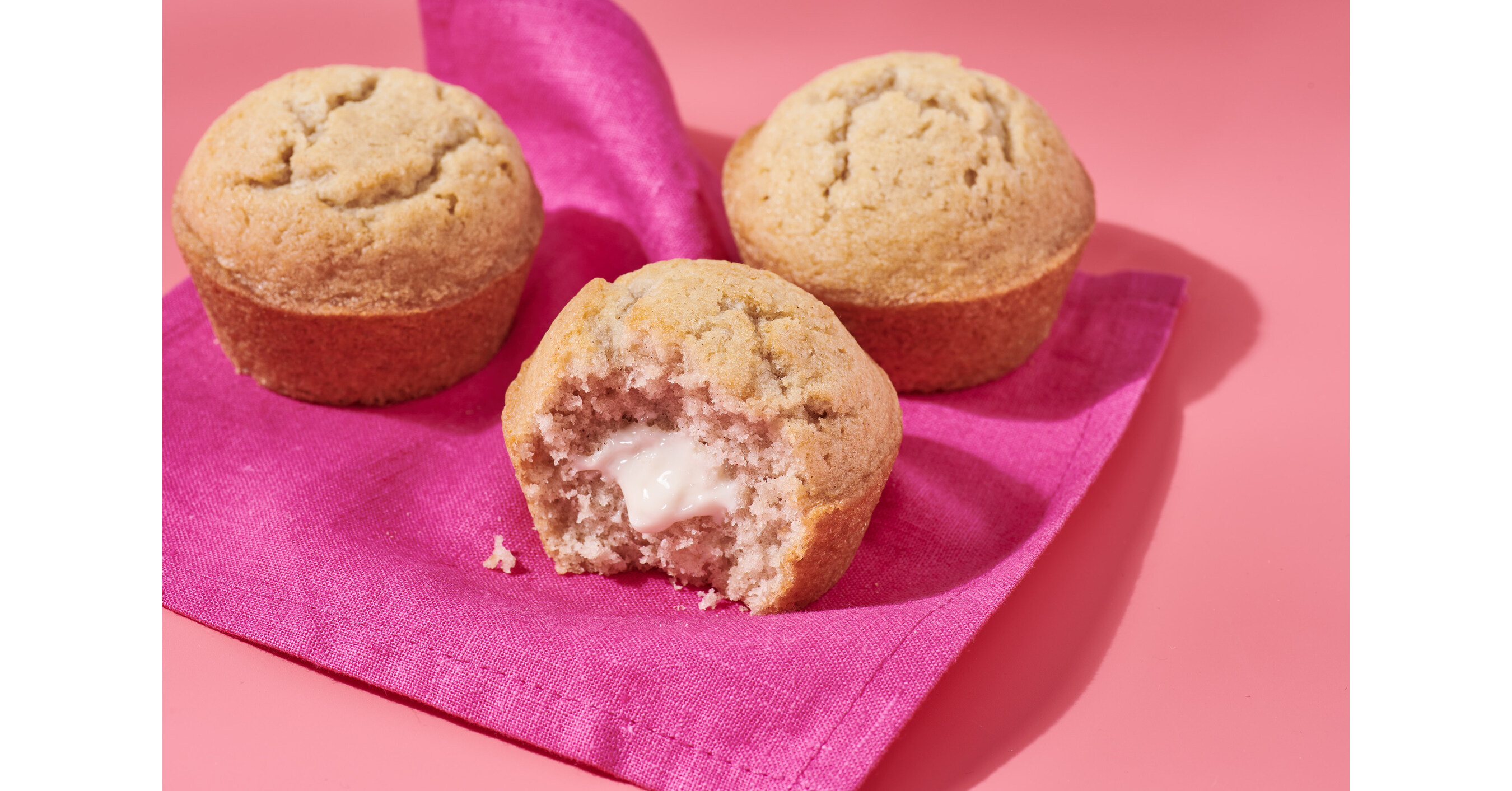 Drumroll please: Krusteaz introduces Cheesecake Muffin Mix
