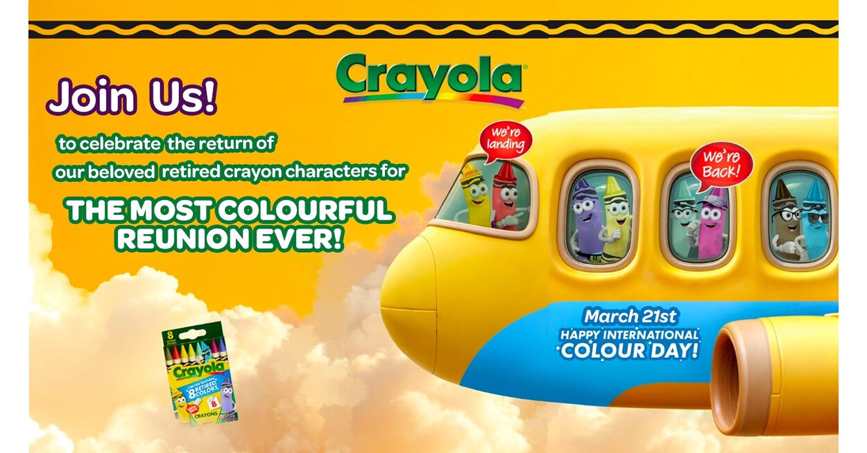 JOIN CRAYOLA IN CELEBRATING INTERNATIONAL COLOUR DAY AT "THE MOST ...