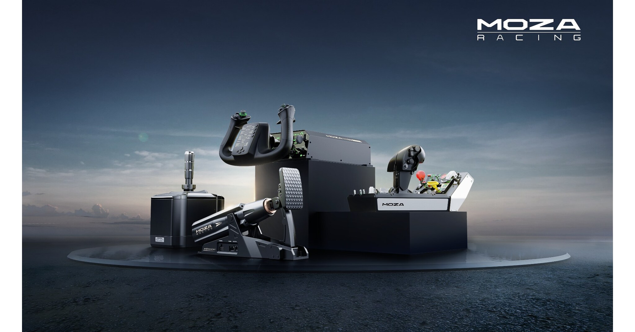 MOZA Redefines Sim Racing and Flight Simulation with Next-Gen Hardware and Software
