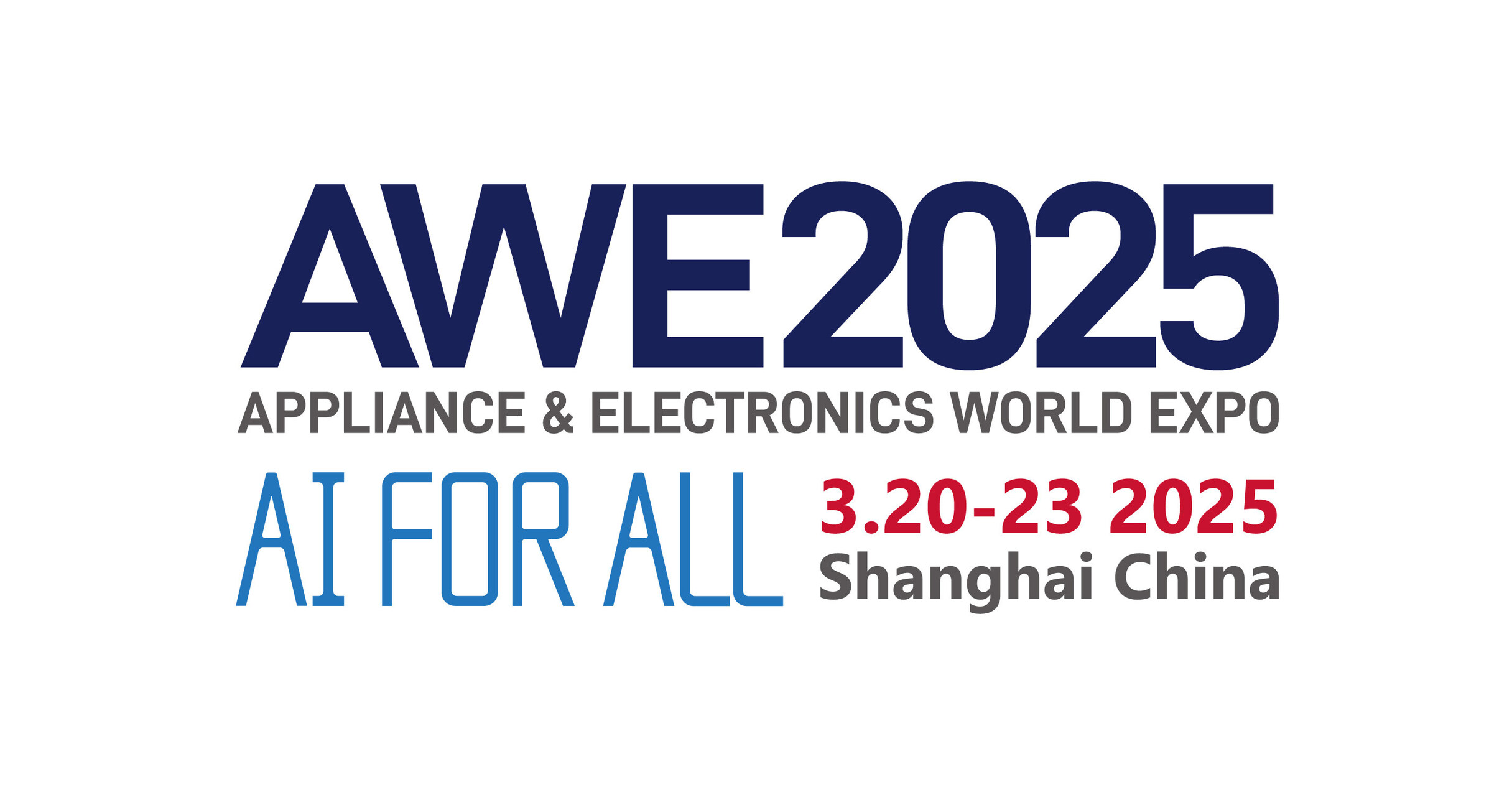 AWE2025即將啟幕：豪華展商陣容「首發上海」，AI科技煥新生活