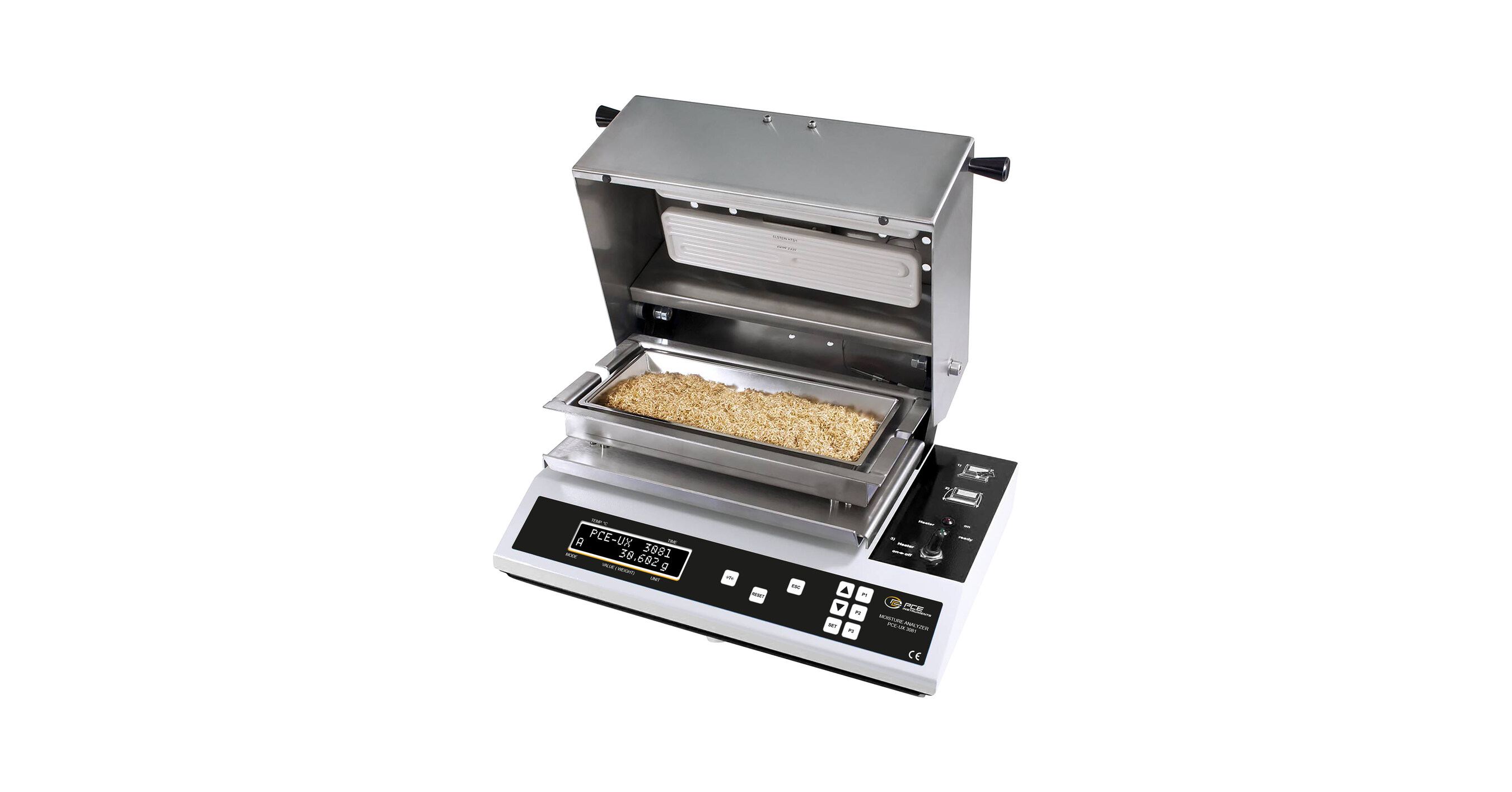 New moisture analyzer for light, voluminous materials with simple ...