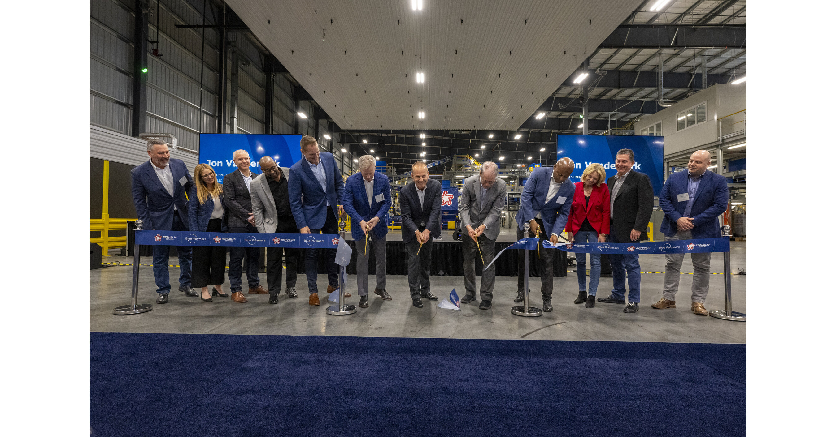 Republic Services, Blue Polymers Celebrate Opening of Indianapolis ...