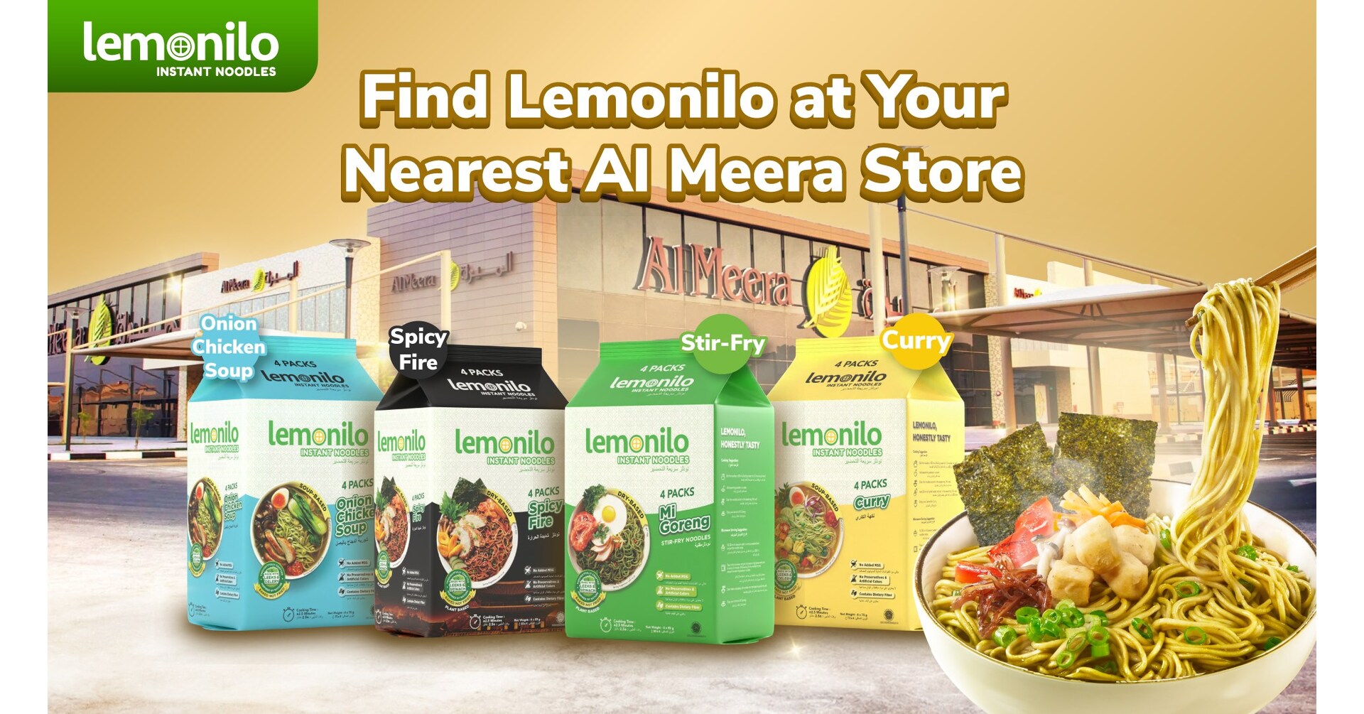 Lemonilo Expansion to Qatar, Bringing Healthier Instant Noodles to the ...