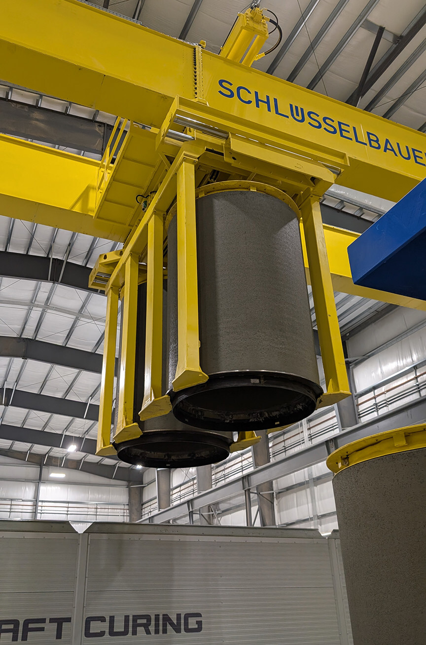 Northwest Pipe Company Expands Capacity with New Precast Concrete Pipe ...