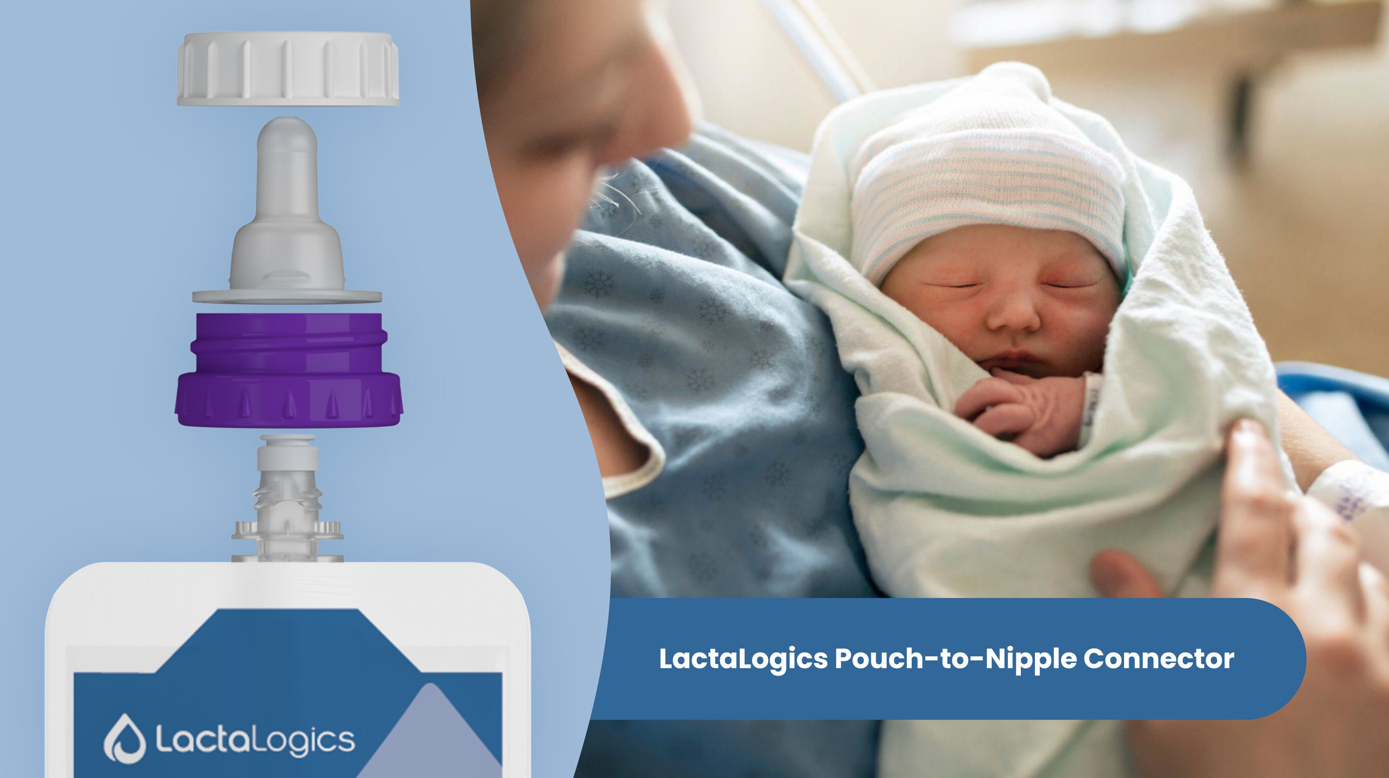 LactaLogics Introduces Patented Pouch-to-Nipple Connector, Expanding ...