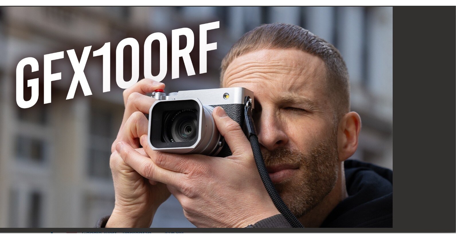 FUJIFILM GFX100RF 102MP Medium Format Camera: GFX100RF Smallest ...