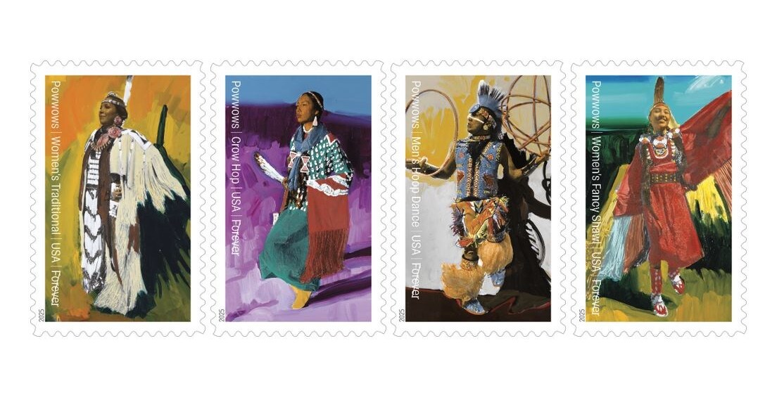 USPS Celebrates Native American Culture with Powwow Stamps