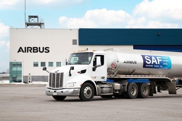 Airbus Canada rolls out sustainable aviation fuel, unlocking 100% SAF ...