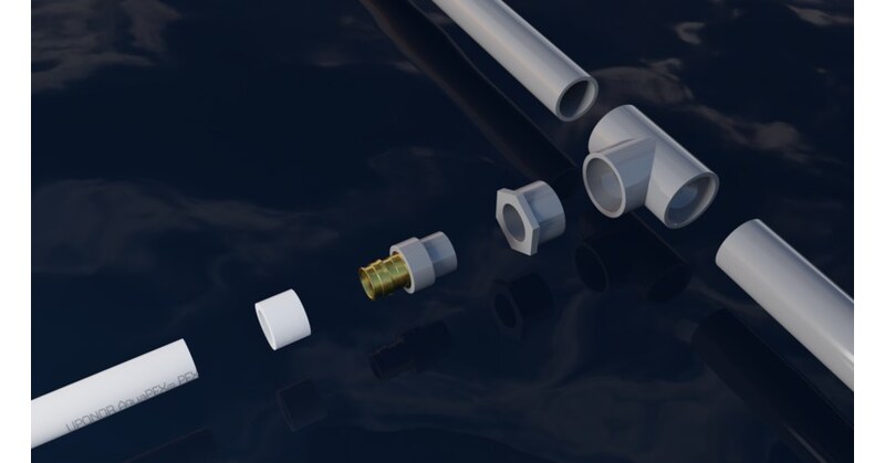 New Uponor ProPEX® LF Brass Schedule 80 CPVC Adapters Provide Efficient ...
