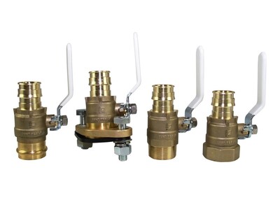 New Uponor ProPEX® LF Brass Transition Ball Valves Provide Maximum ...