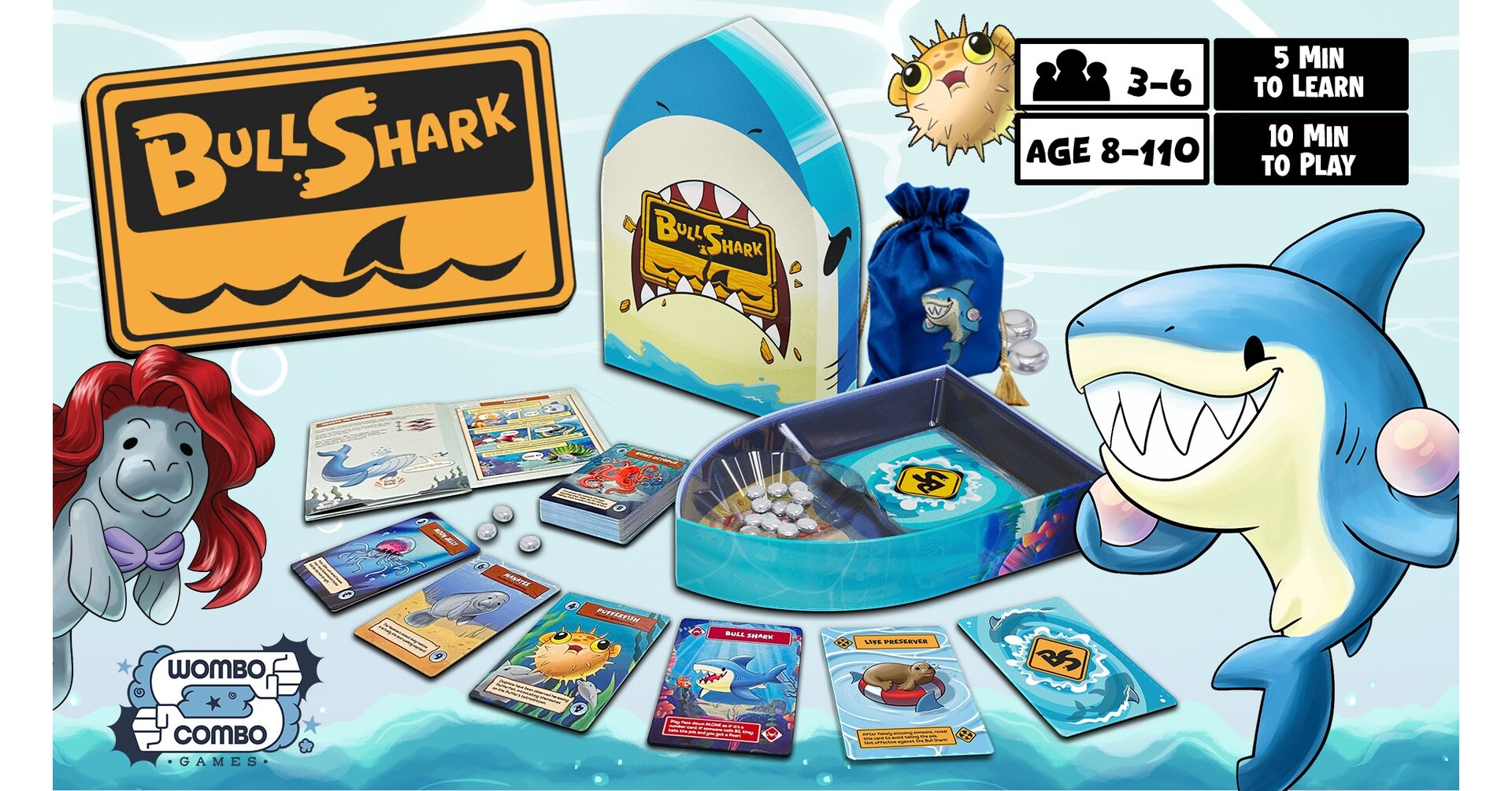 BULL SHARK: The Wildly Fun, Fast-Paced Card Game That's All About ...